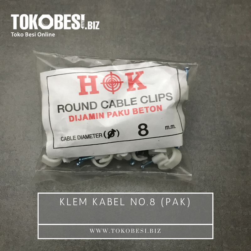 Klem kabel no.8 (pak) – Tokobesi.biz
