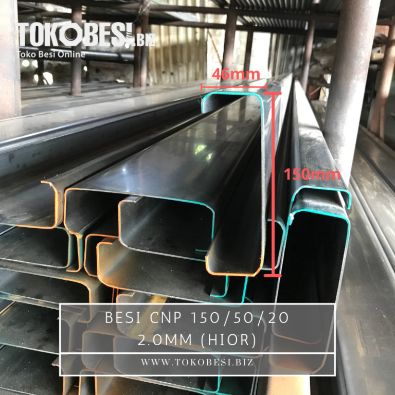 Besi CNP 150/50/20 2.0mm (hior)* – Tokobesi.biz